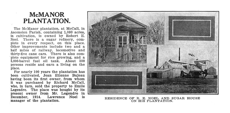 McManor Plantation at McCall, Louisiana (Louisiana... Resources, Times ...